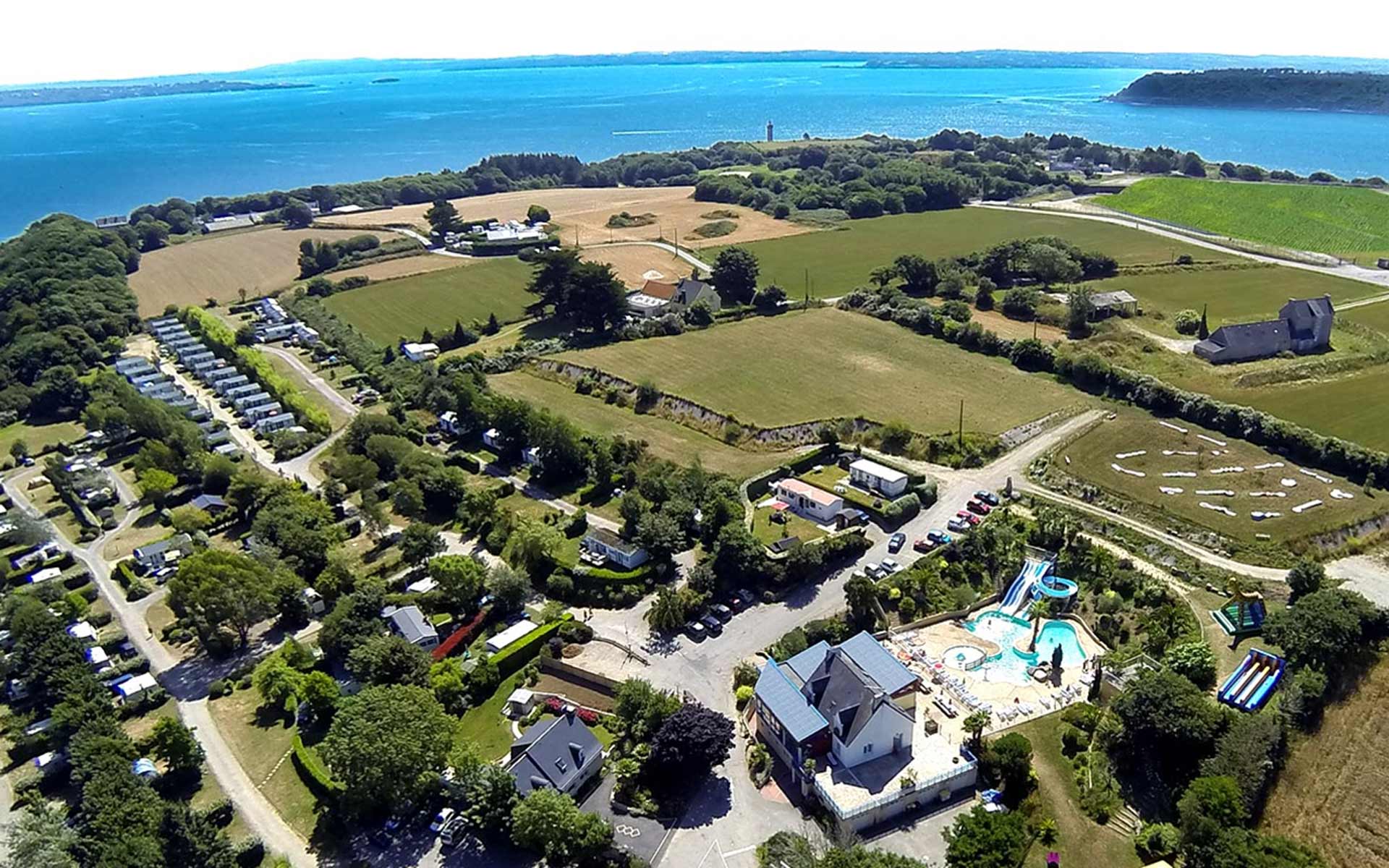 Hébergements grand confort au camping du Goulet - Finistère